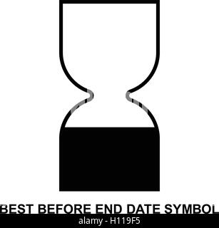 Best Before End of Date icon. BBE symbol for cosmetics products ...