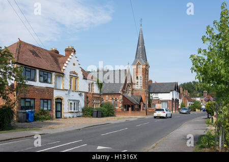 High Street, Wraysbury, Berkshire, England, United Kingdom Stock Photo ...