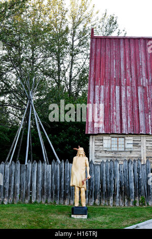 First fur-trading post in Canada, than Pierre Chauvin set up in 1600 ...