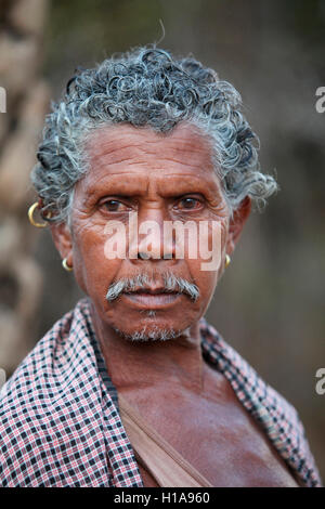 Rural man, chattisgarh, india Stock Photo - Alamy