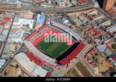 Aerial photograph of Ellis Park and Johannesburg Athletic Stadium in ...