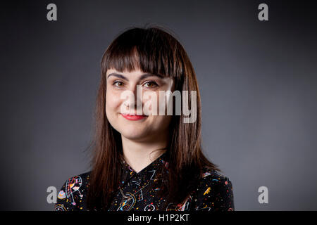 Lara Williams, the British writer and journalist, at the Edinburgh ...