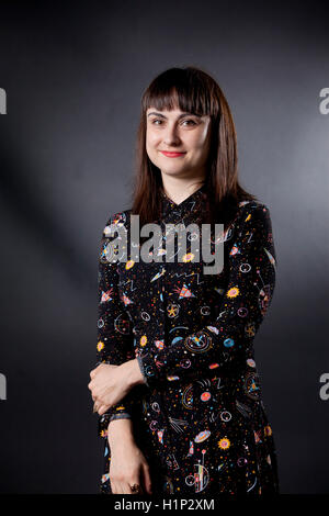 Lara Williams, the British writer and journalist, at the Edinburgh ...