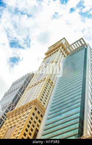 Capricorn Tower the Tower Sheikh Zayed Road Dubai Stock Photo - Alamy