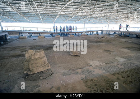 The excavations at the ancient city of Soli in northern Cyprus Stock ...