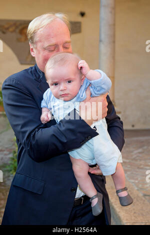 Piacenza, Italy. 23rd Sep, 2016. Prince Carlos de Bourbon de Parme ...