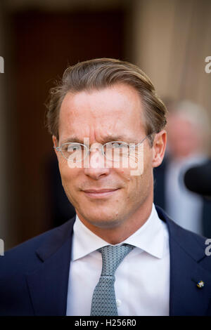 Piacenza, Italy. 23rd Sep, 2016. Prince Carlos de Bourbon de Parme ...