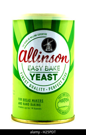 Container of yeast Stock Photo - Alamy