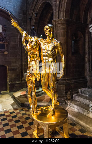 Exquisite Pain, a Damien Hirst sculpture, in St Bartholomew the Great ...