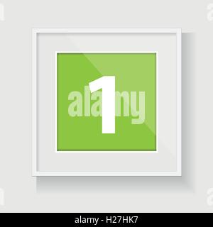 number one sign. number one square speech bubble. number one Stock ...