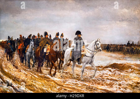 1814. Campagne de France (French Campaign), 1864. Artist: Meissonier ...