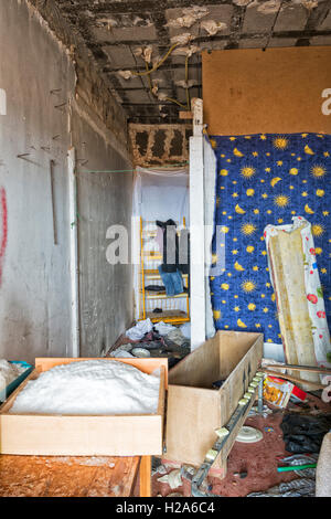 The abandoned hotel is called the Hotel of Los Charcones, but was named Atlante del Sol Hotel ...