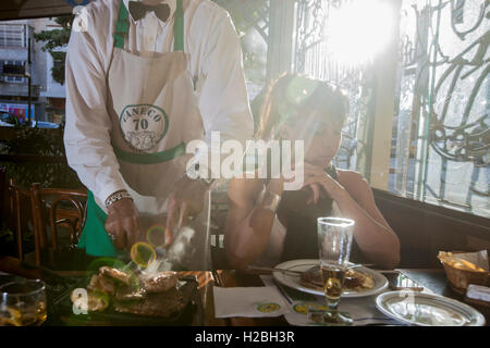 Chope or draught beer pressurized container at Jobi bar and restaurant ...