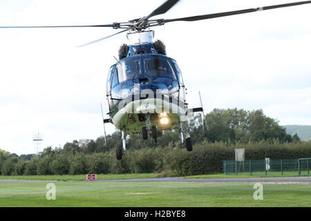 SAS 22 SAS Dauphin helicopter based at Credenhill, Hereford Stock Photo ...