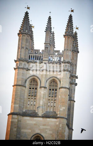 May Morning on Magdalen College Tower, Oxford, Ancient Annual Ceremony ...