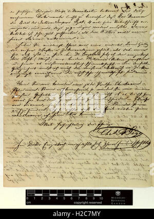 A historical letter exchange between Karl Geyer and George Engelmann ...