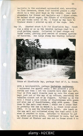 This field notebook documents the research conducted in Cuba and ...