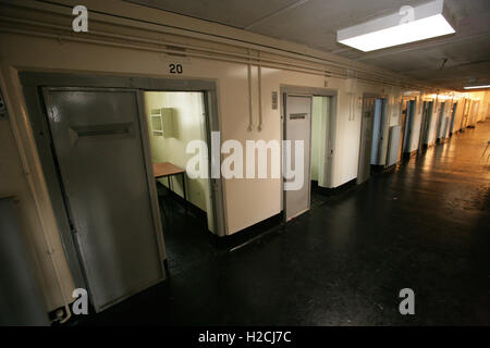 Inside H-Block 4 of the former Maze Prison in Northern Ireland, U.K ...