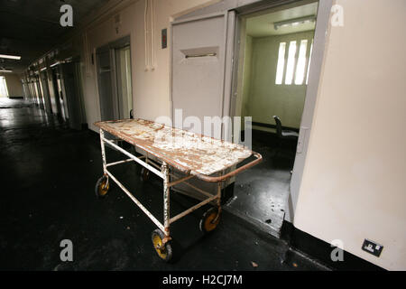 Inside H-Block 4 of the former Maze Prison in Northern Ireland, U.K ...