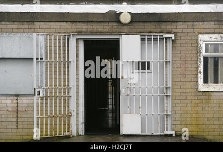 Inside H-Block 4 of the former Maze Prison in Northern Ireland, U.K ...