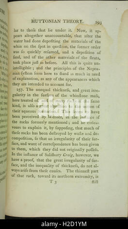 This work illustrates James Hutton's theory of the earth, focusing on ...