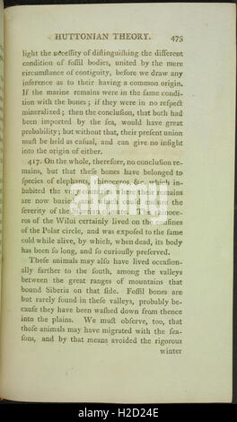 This illustration from *Illustrations of the Huttonian Theory of the ...