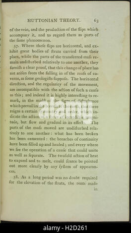 This page presents illustrations supporting the Huttonian theory of the ...