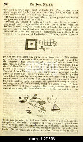A military reconnaissance report documenting a journey from Fort ...