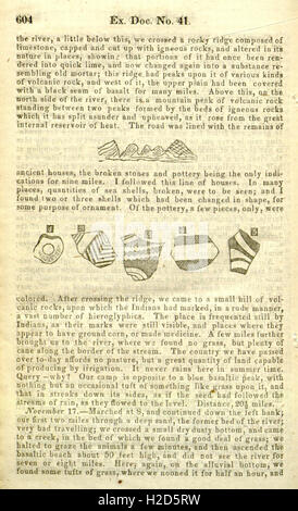 A military reconnaissance report detailing the journey from Fort ...