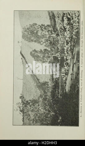 A depiction of the varied landscapes of Victorian-era hills and valleys ...