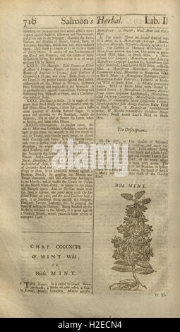 Botanologia, the English herbal, or, History of plants (Page 852 Stock ...