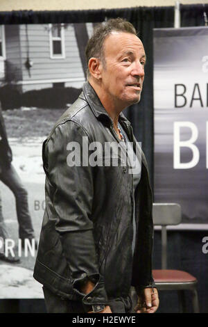 Freehold, New Jersey, UK. 27th September, 2016. Bruce Springsteen ...