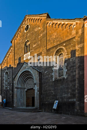 San Moderanno cathedral (duomo), Berceto, Emilia Romagna, Italy Stock ...