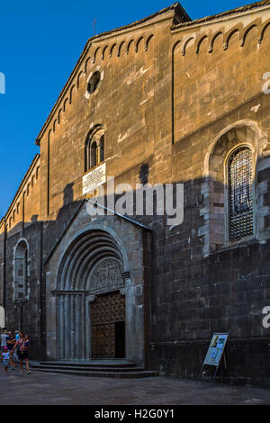 San Moderanno cathedral (duomo), Berceto, Emilia Romagna, Italy Stock ...