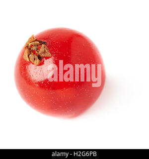 Single Red Currant isolated over white background Stock Photo - Alamy