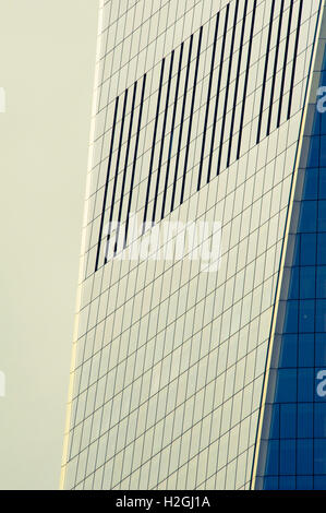 Architectural detail of the World Trade Center (WTC), a complex of ...