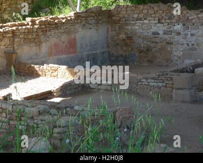 Archeological area of Elea-Velia in Acea, Campania, Italy, pictured 20 ...