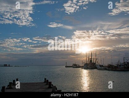 Cancun Puerto Juarez in Caribbean sea of Mexico Stock Photo - Alamy
