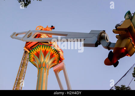 Vertigo Ride, Tivoli Gardens, Copenhagen, Zealand, Denmark, Europe ...