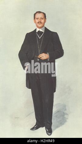 E W BENSON CARICATURE Stock Photo - Alamy
