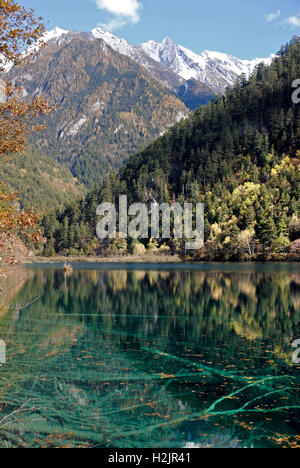 The snow-capped mountains of Sichuan in China Stock Photo - Alamy