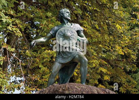Statue of Viriato, Viseu. Portugal Stock Photo - Alamy