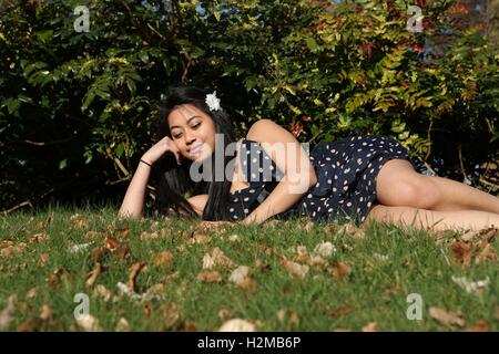 Filipina angel Stock Photo - Alamy