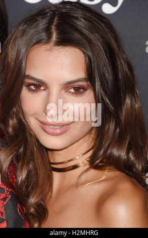 EMILY RATAJKOWSKI US model and film actress in September 2016. Photo ...