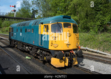 Class 26 Diesel Locomotive, BR Railfreight Grey Stock Photo - Alamy