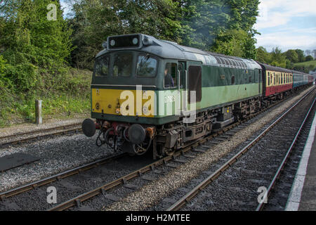 Class 25 Diesel Locomotive, BR Blue livery Stock Photo - Alamy