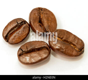 Roasted Coffee Beans Indicating Gourmet Cafe And Brew Stock Photo - Alamy