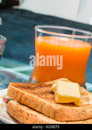 Toast And Coffee Meaning Meal Time And Cafeterias Stock Photo - Alamy