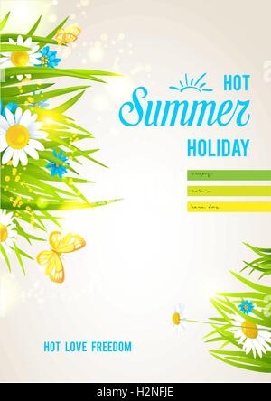 Its summer time card Stock Vector Image & Art - Alamy