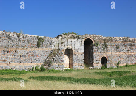 Archeological site of the ancient Nikopolis in Preveza Greece Stock ...
